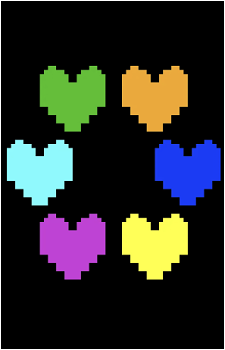 The 6 Human SOULs | UNDERTALE - Mudae