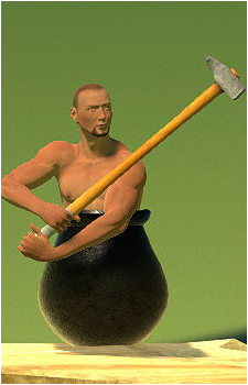 Diogenes | Getting Over It with Bennett Foddy - Mudae