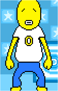 Rap Man (Yellow) | Rhythm Tengoku - Mudae