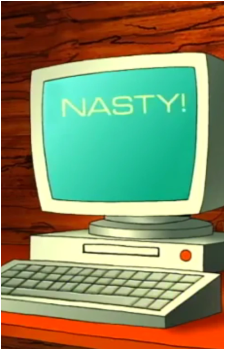 Computer | Courage the Cowardly Dog - Mudae